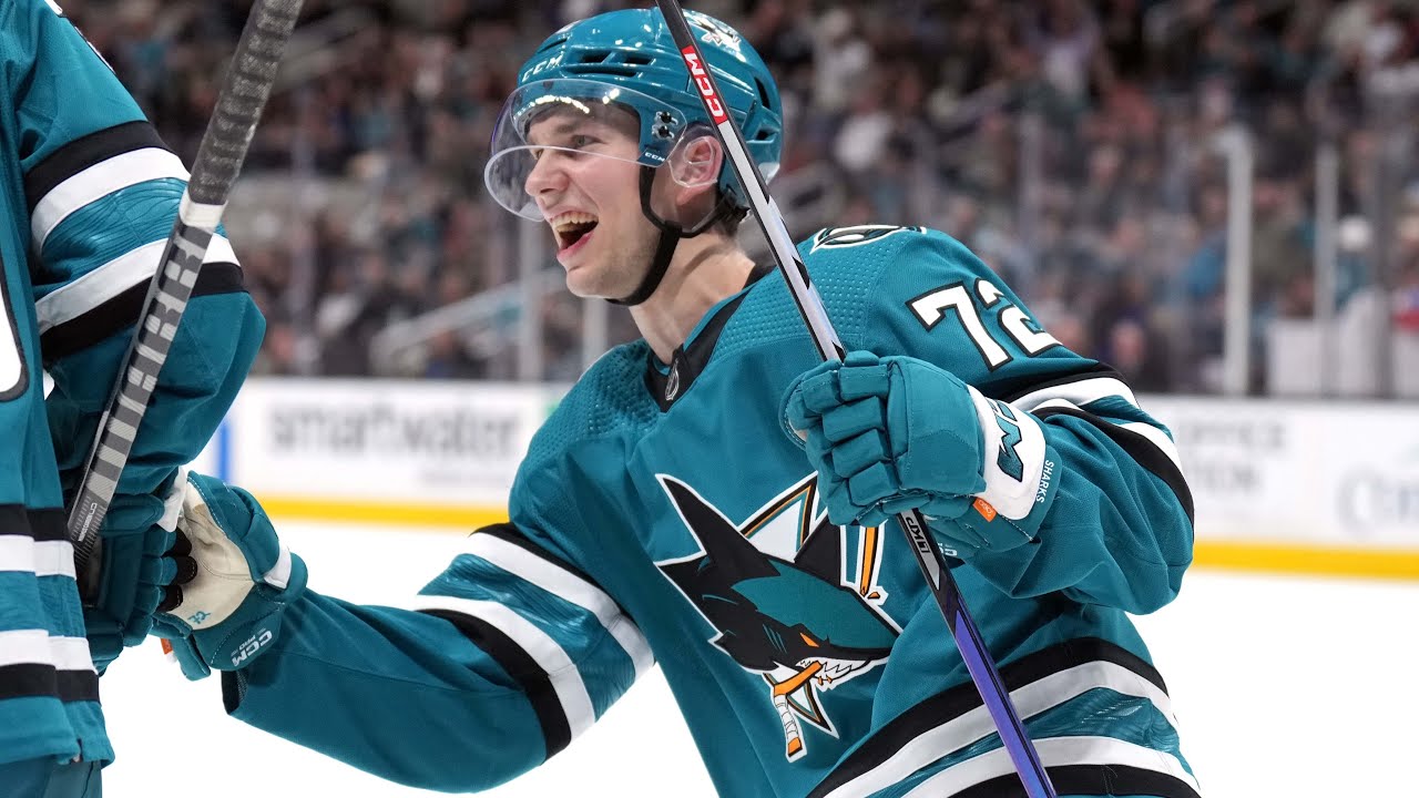 Breakdown: William Eklund FIRST NHL goal - YouTube