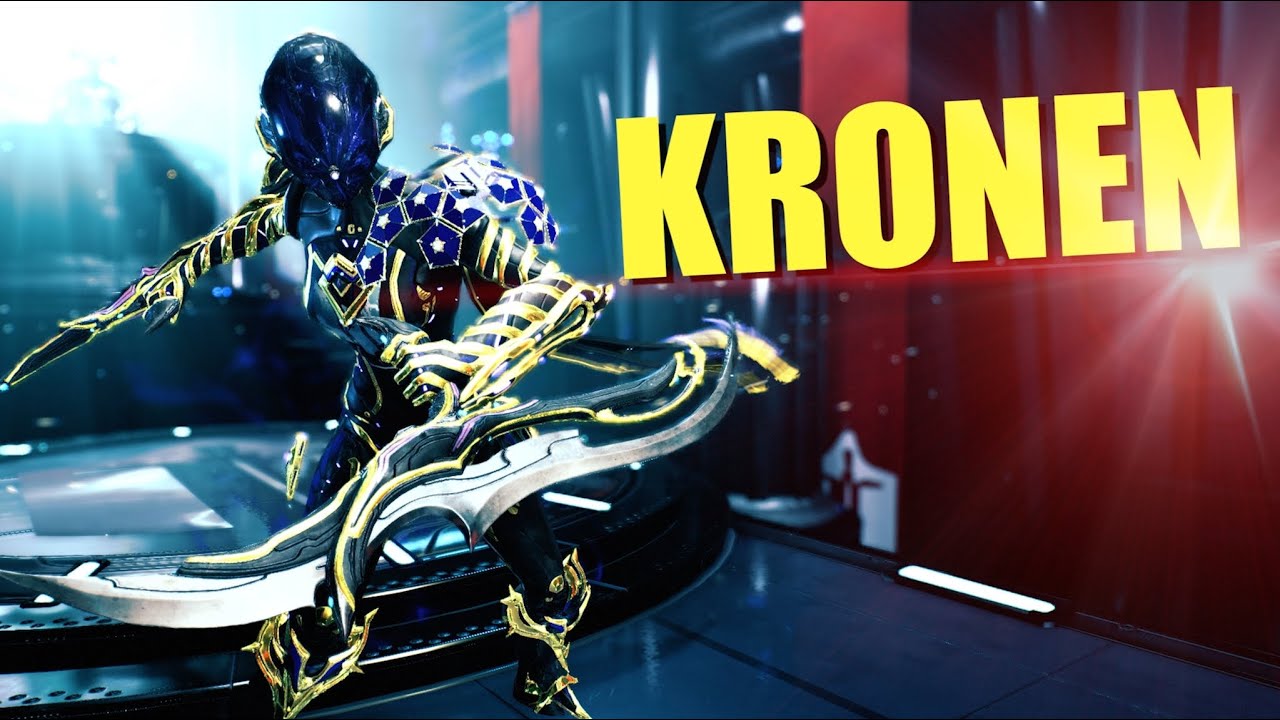 【Warframe】Kronen primeのビルドを紹介(4フォーマ) - YouTube
