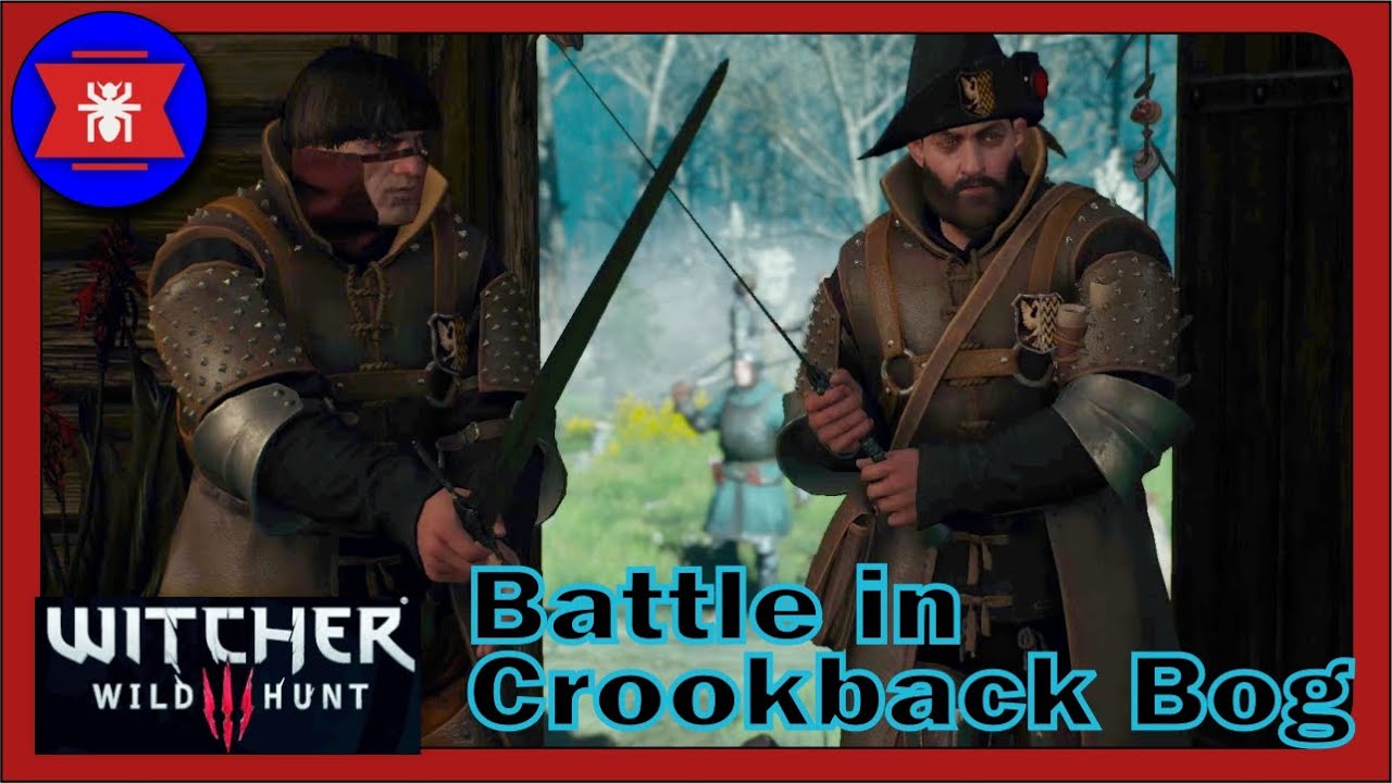 Witcher 3 wild hunt - 031 : battle in Crookback Bog | Pc game - YouTube