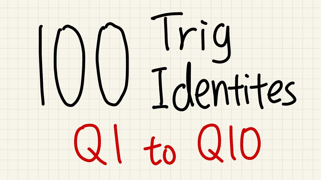 Do this to master simplifying trig identities! 100 Trig Identities (Q1 ...