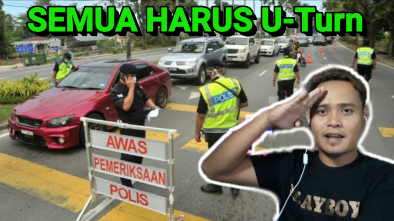 TABIK HORMAT DENGAN KETEGASAN PDRM SEMUA PEMANDU U-Turn - YouTube