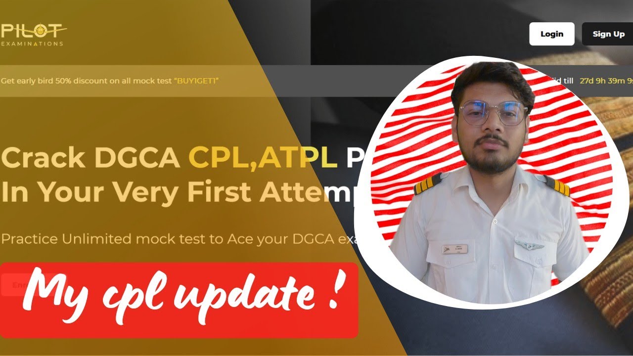 Update on my DGCA Commercial Pilot License | PilotExaminations Overview ...