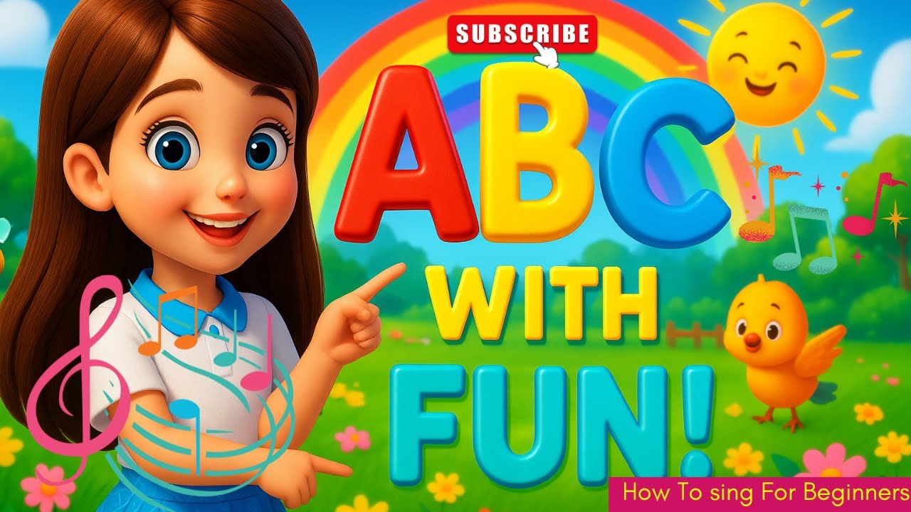 Fun ABC Song for Preschoolers| Toddlers |beginner - YouTube
