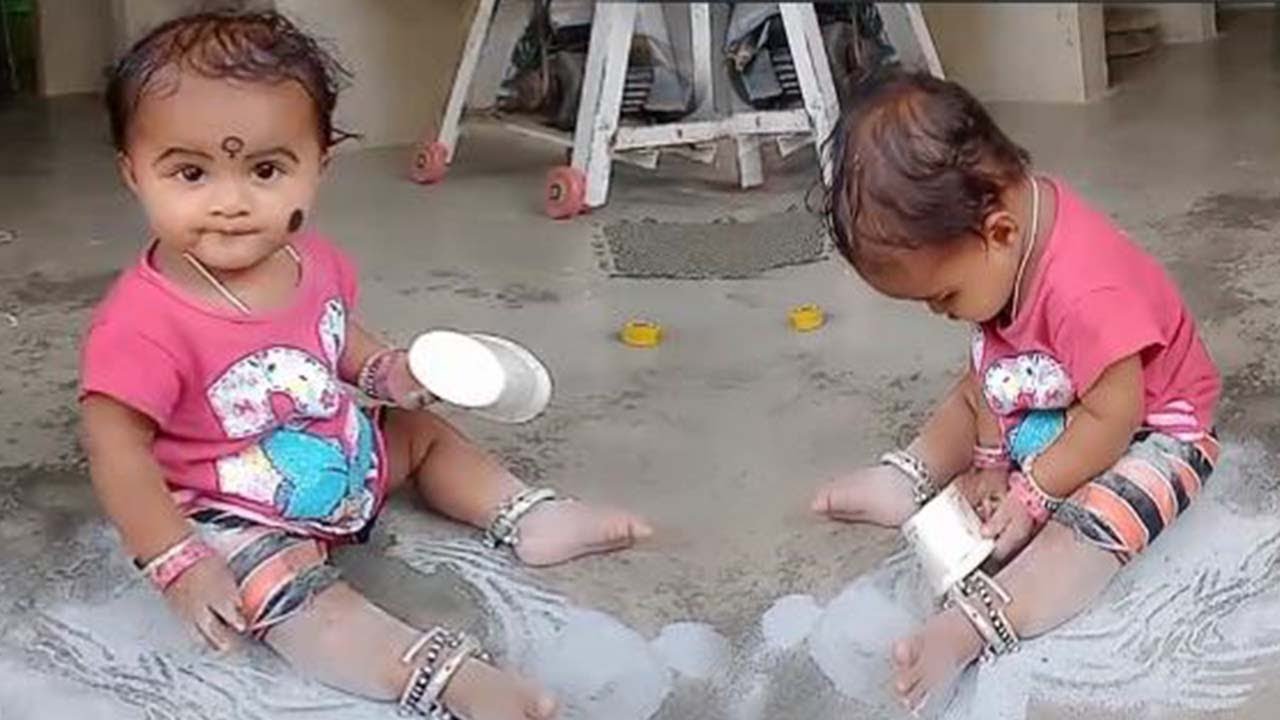 Baby Playing Video ll Funny Video ll Beautiful Baby Playing Games ll 10 ...