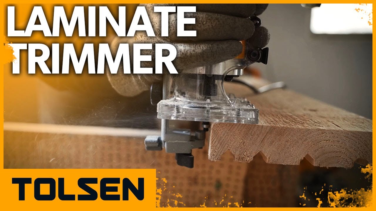 TOLSEN Wood Router Laminate Trimmer Woodworking Joiner Slotting Carving ...