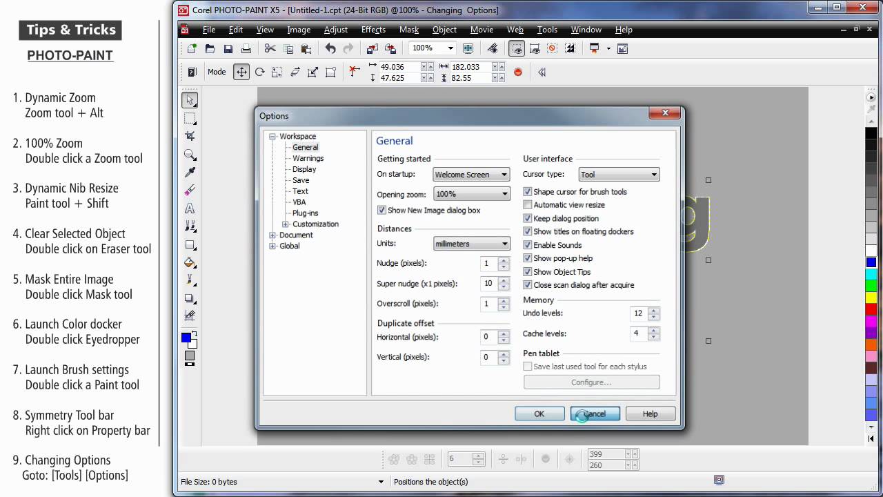 EN - 18 Tips and Tricks - Part 2 of 2 (CorelDRAW Graphics Suite X5) - YouTube