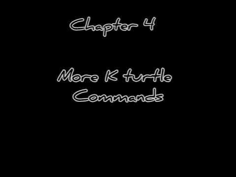 More kturtle commands - YouTube