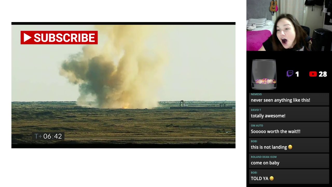 Starship SN8 - LAUNCH & EXPLOSION - YouTube