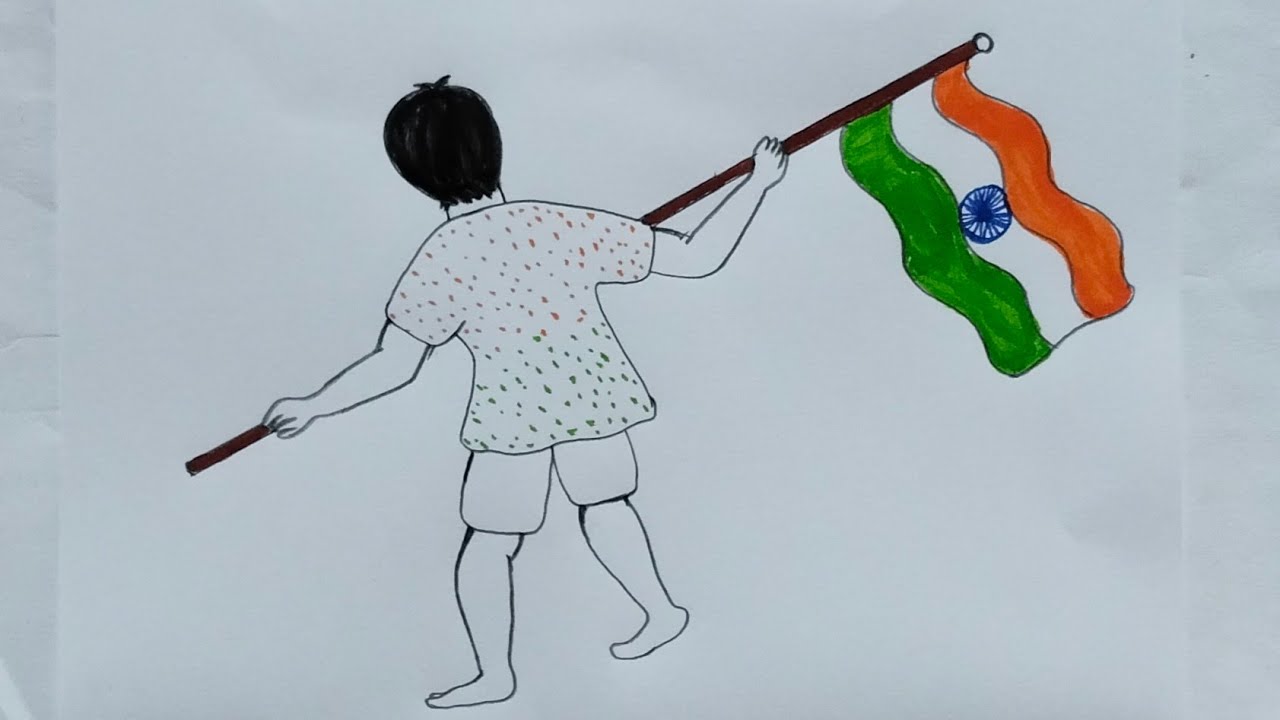Indian republic day drawing / republic day poster drawing / 26 january ...