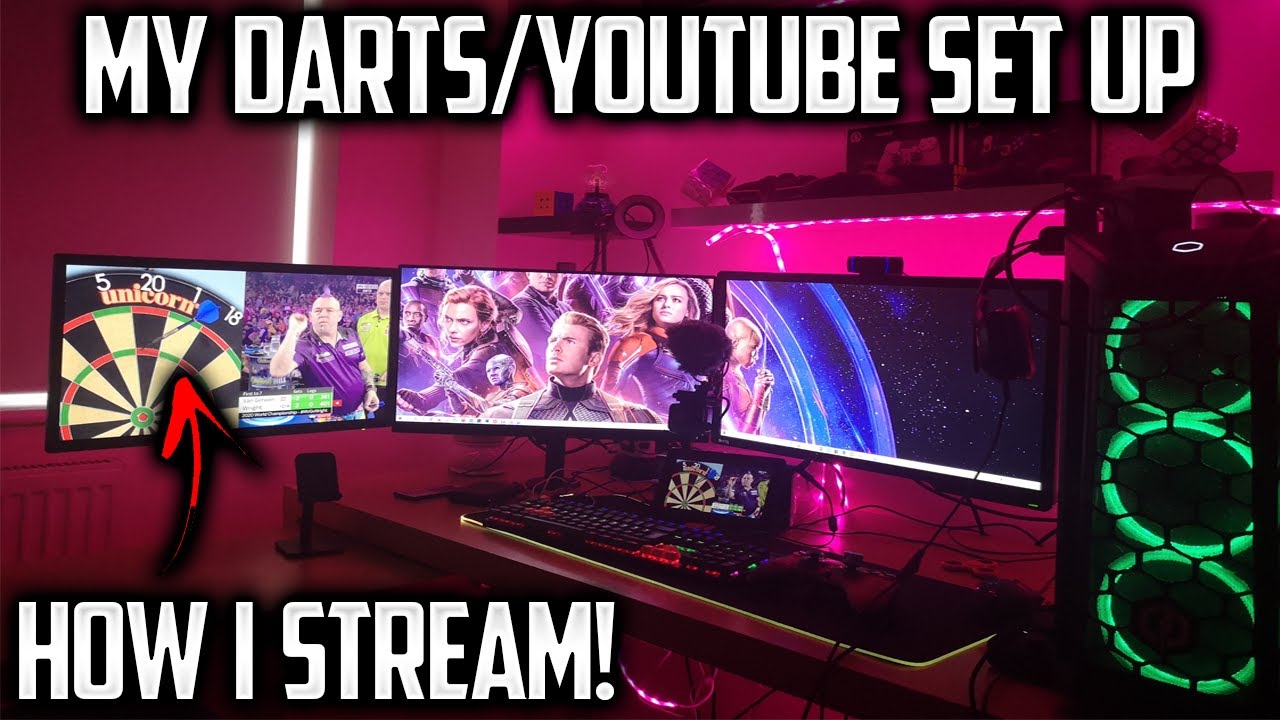 My Youtube Set Up! How To Create a Youtube Channel and Stream! - YouTube