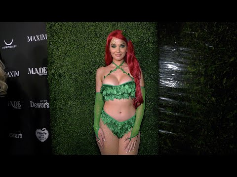 Emily Sears 2021 Maxim Halloween Party Red Carpet