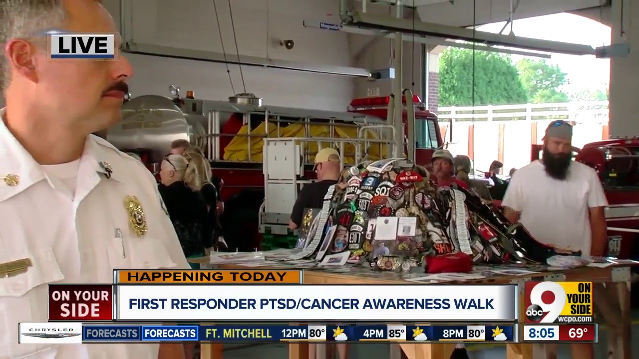 Raising awareness of firefighter cancer and PTSD - YouTube
