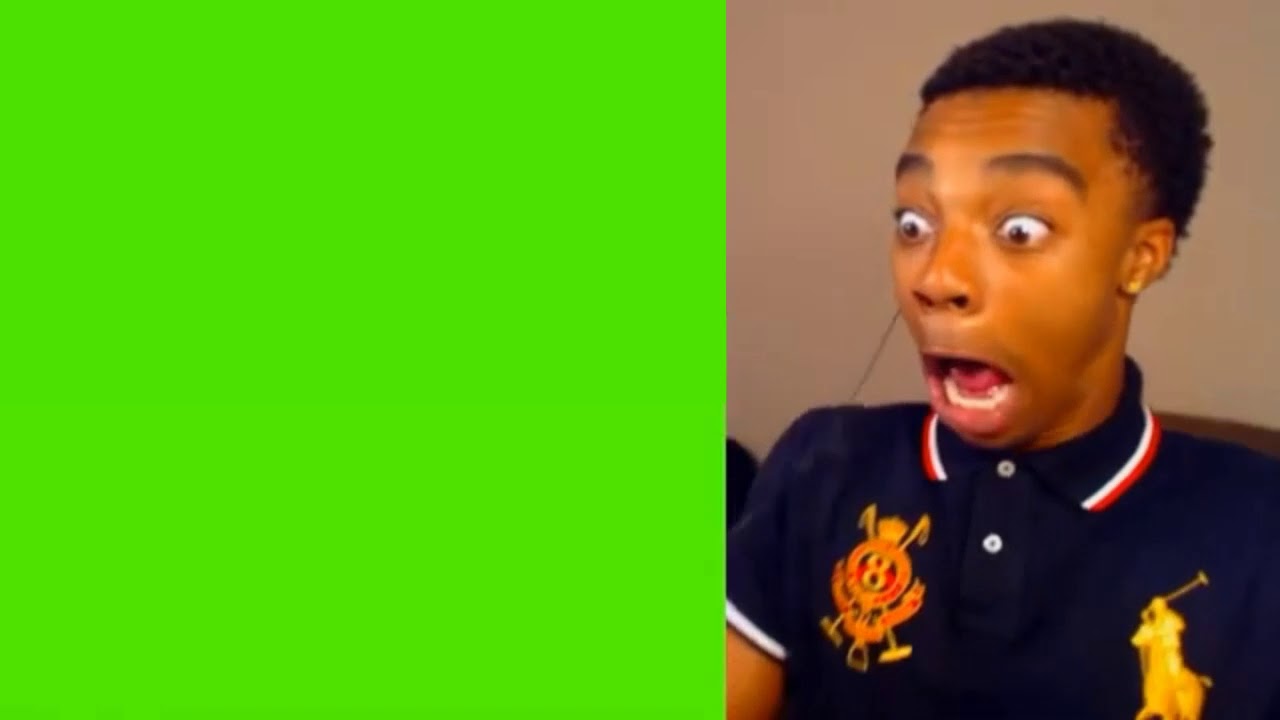 Man screaming green screen - YouTube