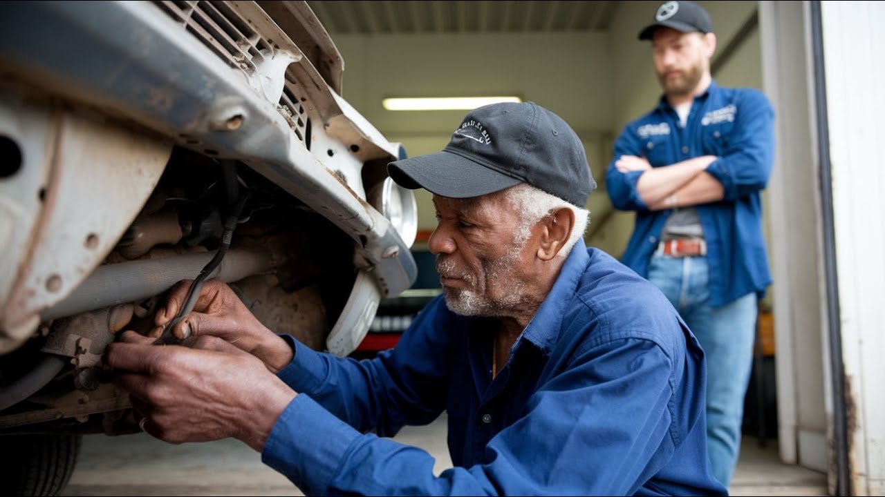 "Old Black Man Goes To Fix Old Car And Is Looked Down Upon, Insulted ...