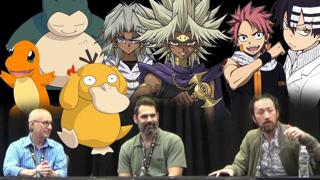 ANIME Voice Actors answer questions at Comic Con! #pokemon #yugioh # ...