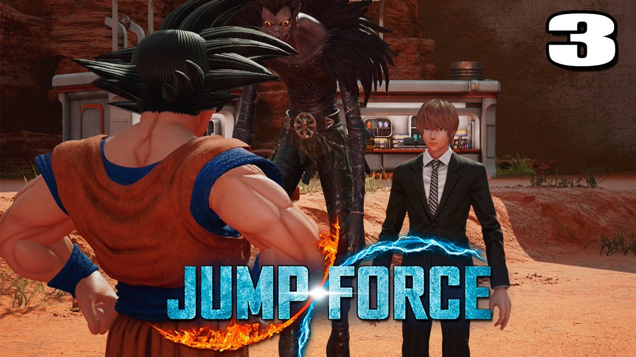 PIERDE EL DEATH NOTE Y LE PIDE A GOKU LAS BOLAS DE DRAGON | JUMP FORCE ...