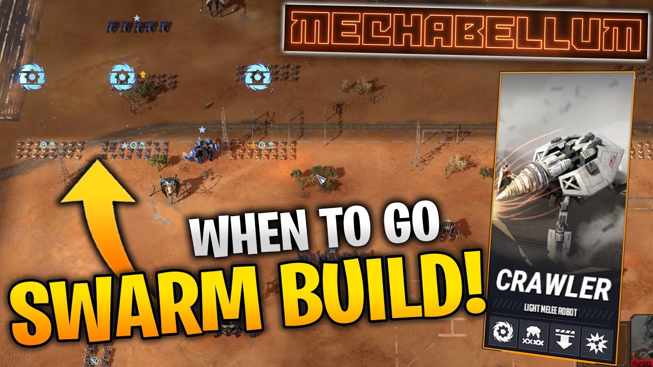 When to SWARM WITH CRAWLERS - Crawler Strategy Guide - Mechabellum Unit ...