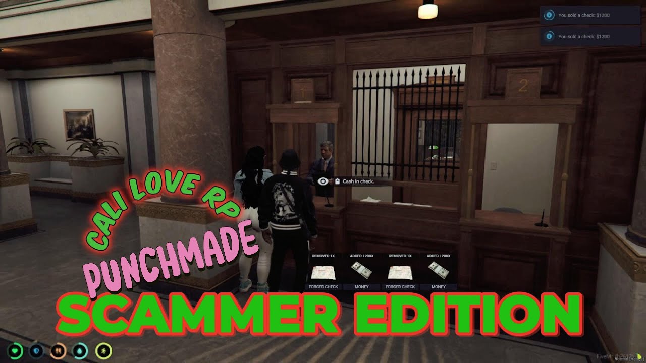 CALI LOVE RP (SCAMMING EDITION) #punchmadedev #scammer #gtavrp #gtav # ...