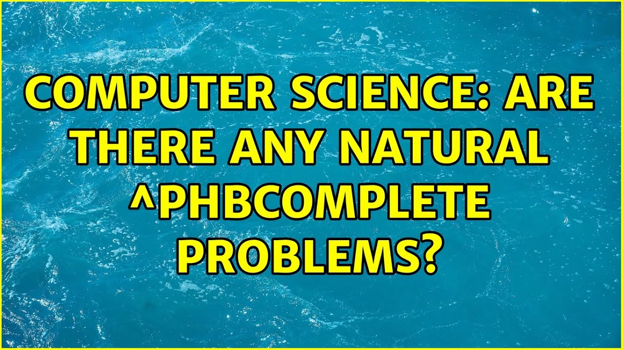 Computer Science: Are there any natural $Pi_2^P$-complete problems ...