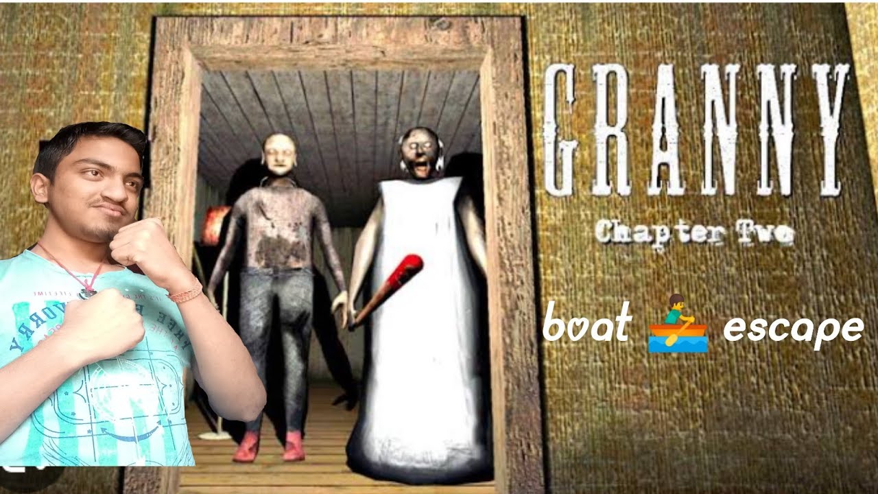 granny chapter 2 normal mode 🚣 boat escape full gameplay #3👍 - YouTube