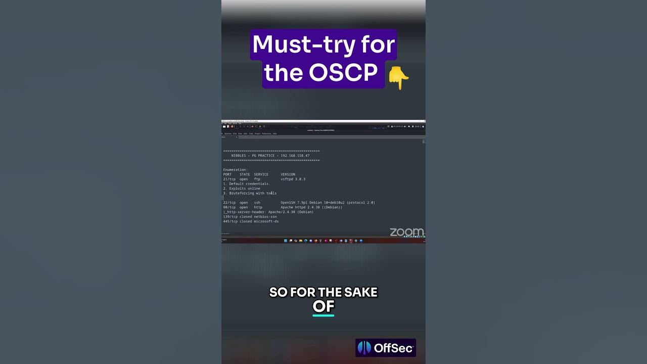 Nibbles is a must-try for OSCP prep - YouTube