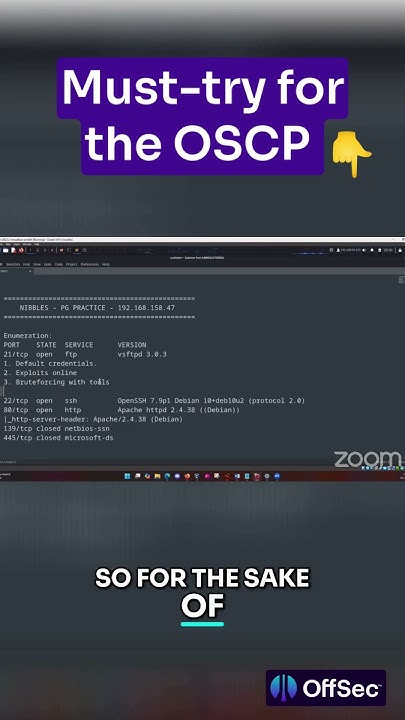 Nibbles is a must-try for OSCP prep - YouTube