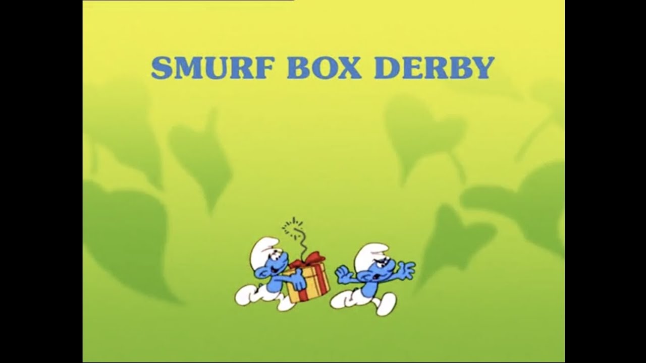 The Smurfs - Smurf Box Derby - YouTube