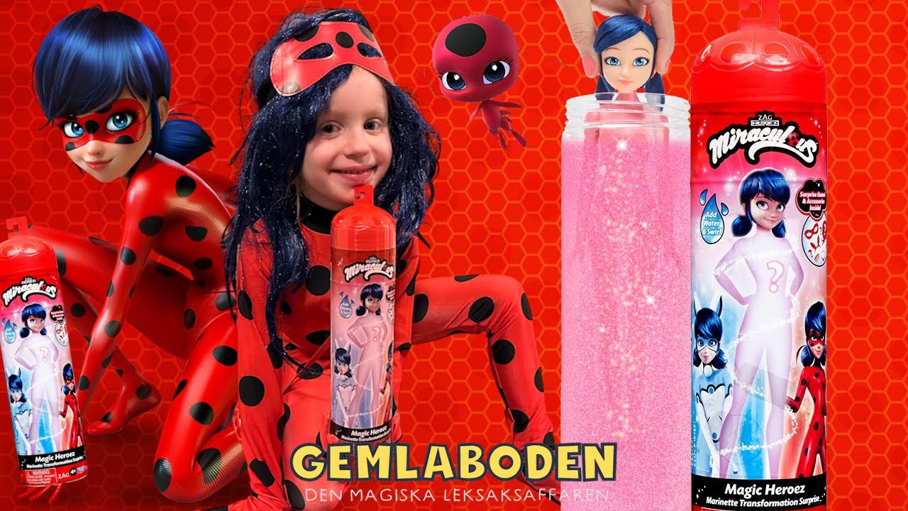 Unboxar Miraculous Ladybug Magic Heroez Reveal - YouTube