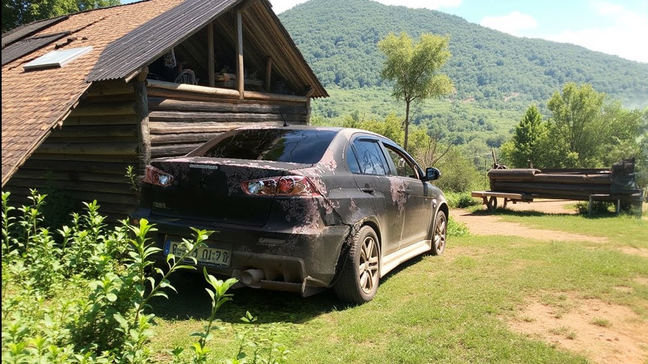 Mitsubishi Lancer Destroyed , Forza Horizon 5 , Review driving - YouTube