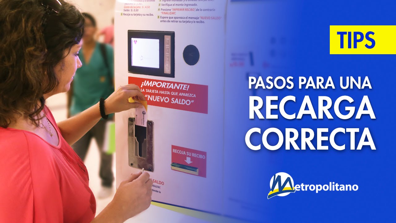 Pasos para una recarga correcta - YouTube