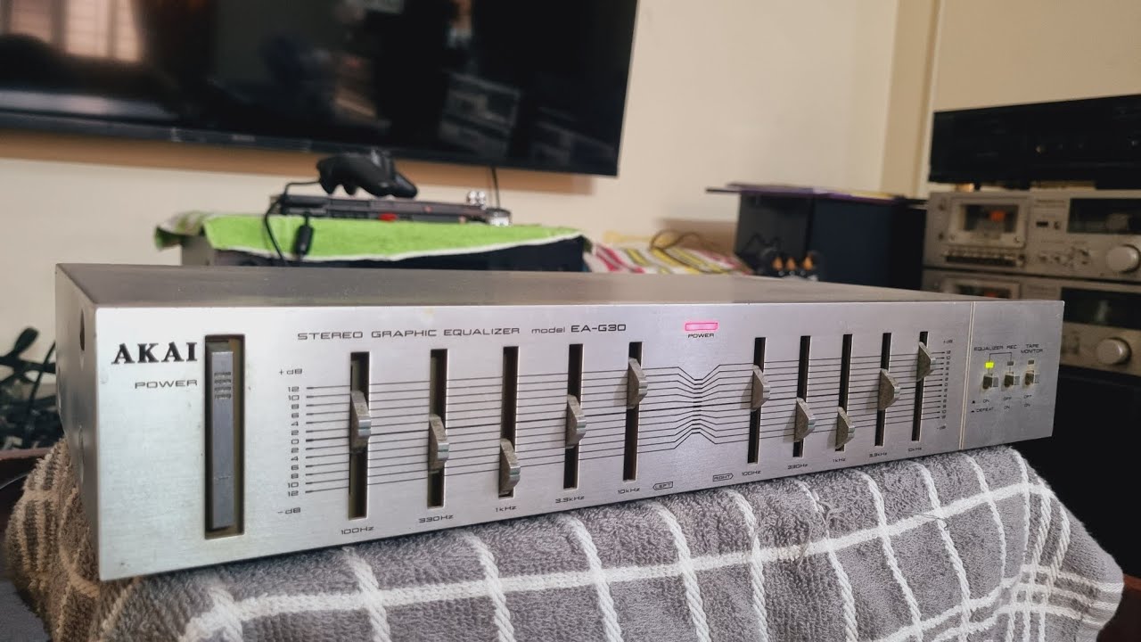(Sold)AKAI Vintage Stereo Graphic Equalizer EA-G30/For Sale/Infinity ...