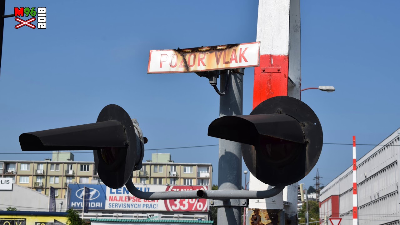 Železničné priecestie SSSR Bratislava filiálka (SK) - 1.8.2018 ...