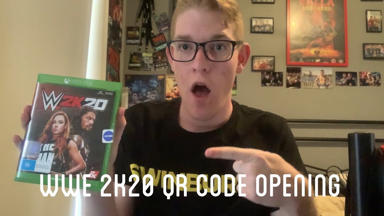 WWE SuperCard - WWE 2K20 QR Code Opening - YouTube
