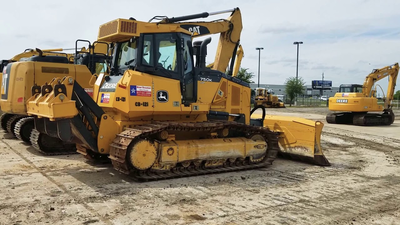 John Deere 750K LGP Bulldozer - YouTube