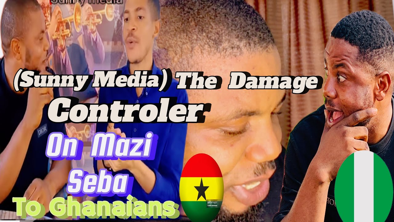 Sunny Media The Dam@ge Controller On Mazi Seba The Guy insult!ng Ghana ...