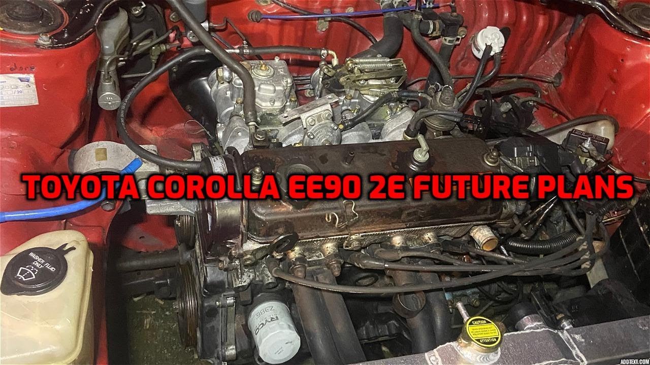 Toyota Corolla EE90 2E Future Plans - YouTube
