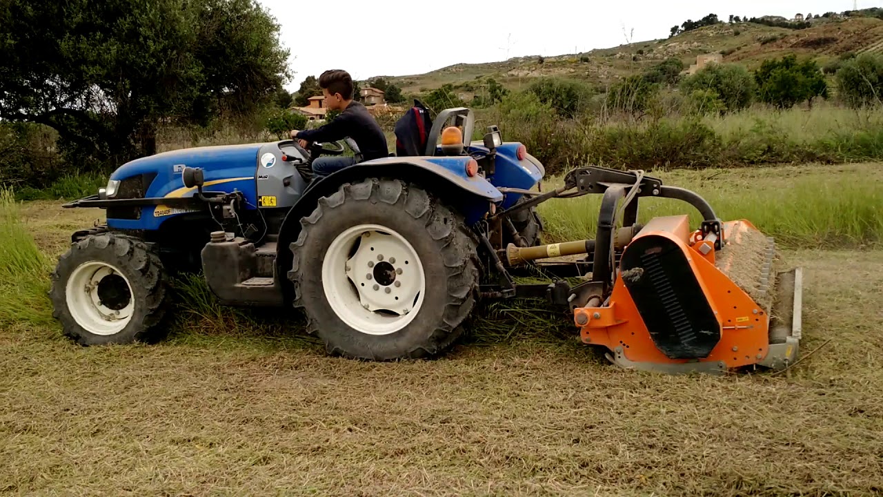 New holland td 4040 con trinci - YouTube