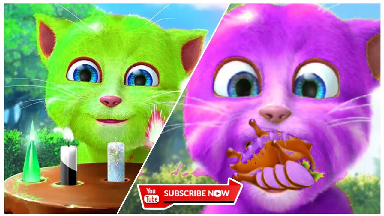 Talking Ginger Color 🔴 - YouTube