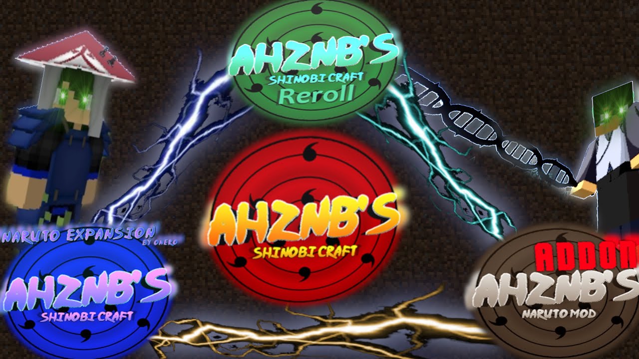 3 Small AHZNB's Naruto ShinobiCraft Minecraft mods? - YouTube