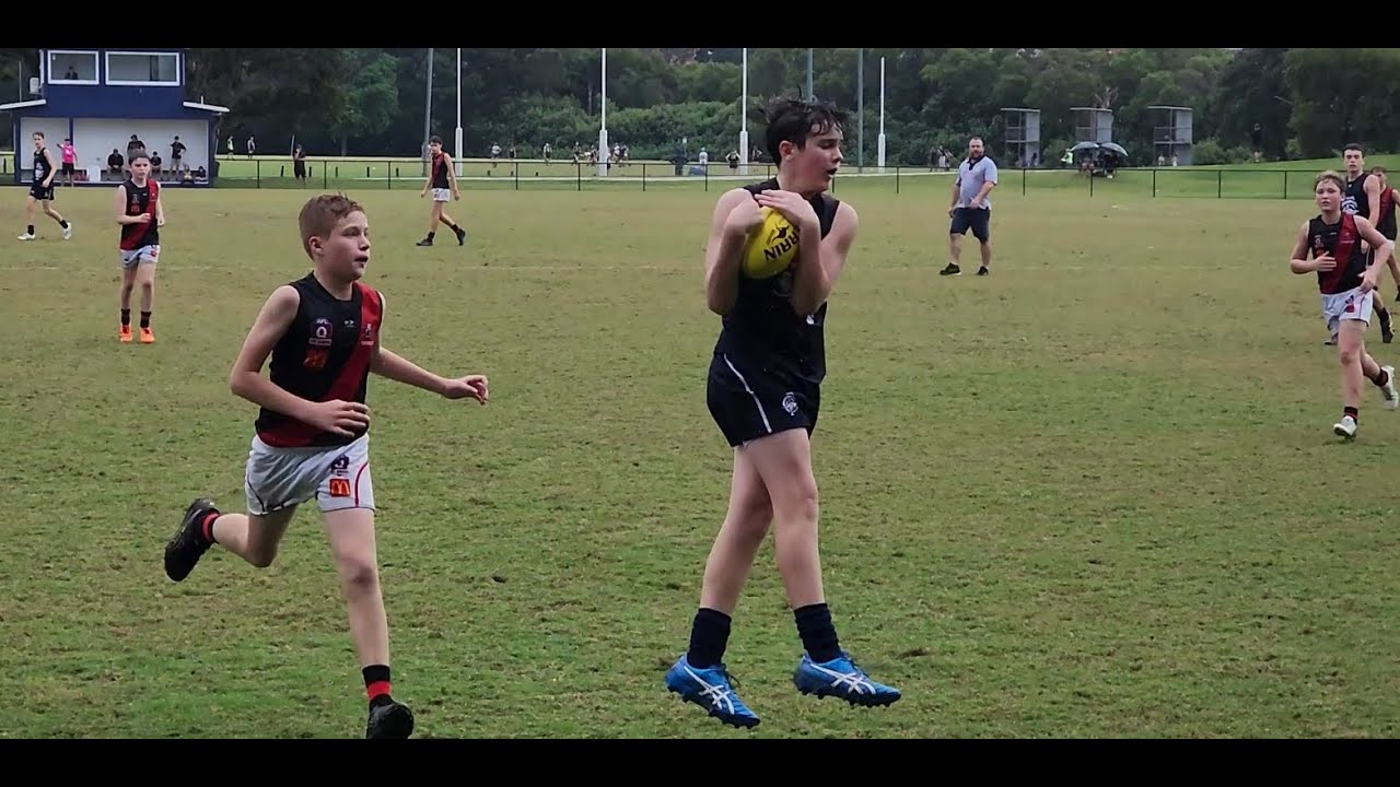 Rd 4 Coorparoo Roos Vs Yeronga Devils U13 Div 1 AFL 12/5/24 Matty #19 ...