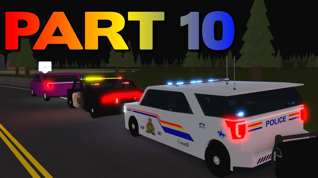 ROBLOX Vancouver RCMP Patrol Part 10 | Action-Packed Day - YouTube
