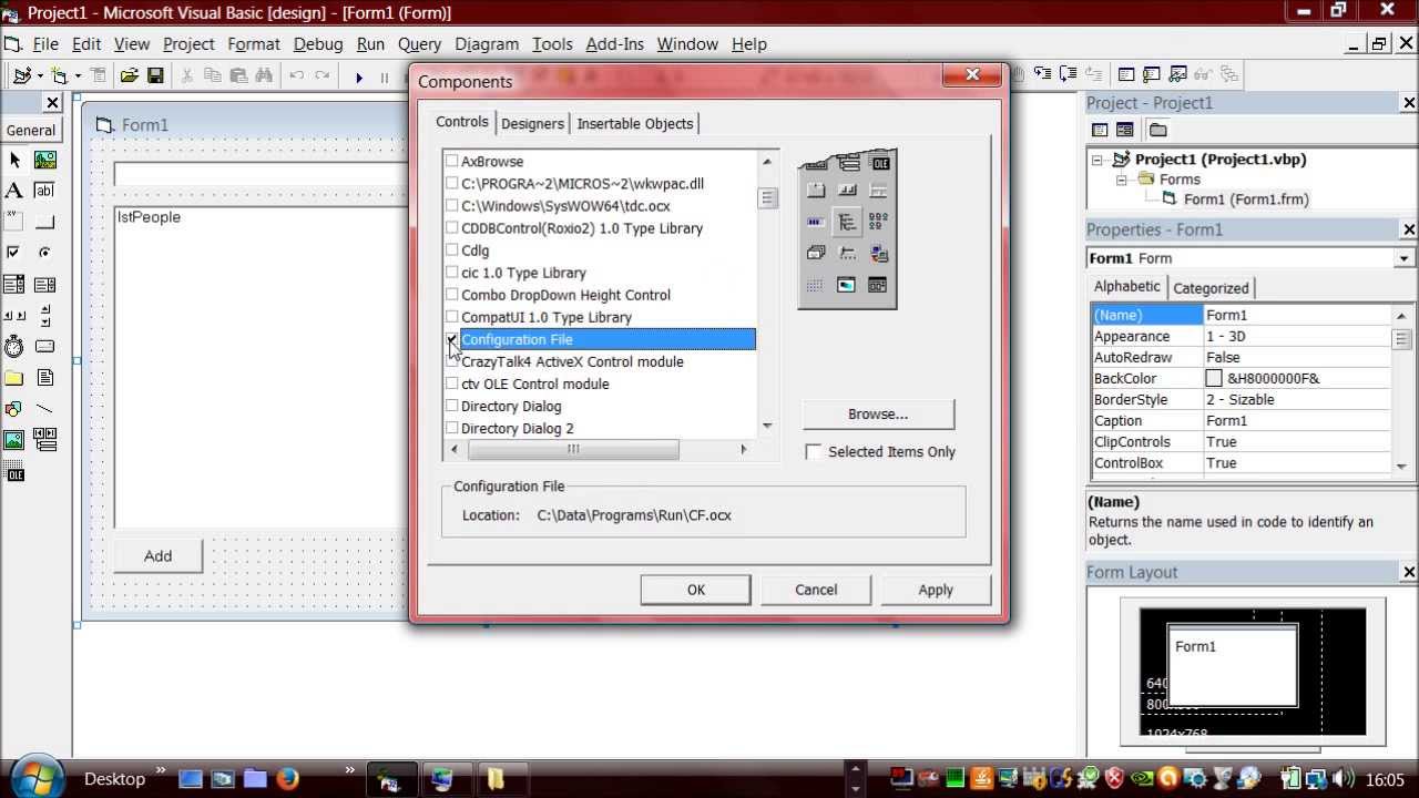 VB6 - A Simple Way of Storing Data - YouTube