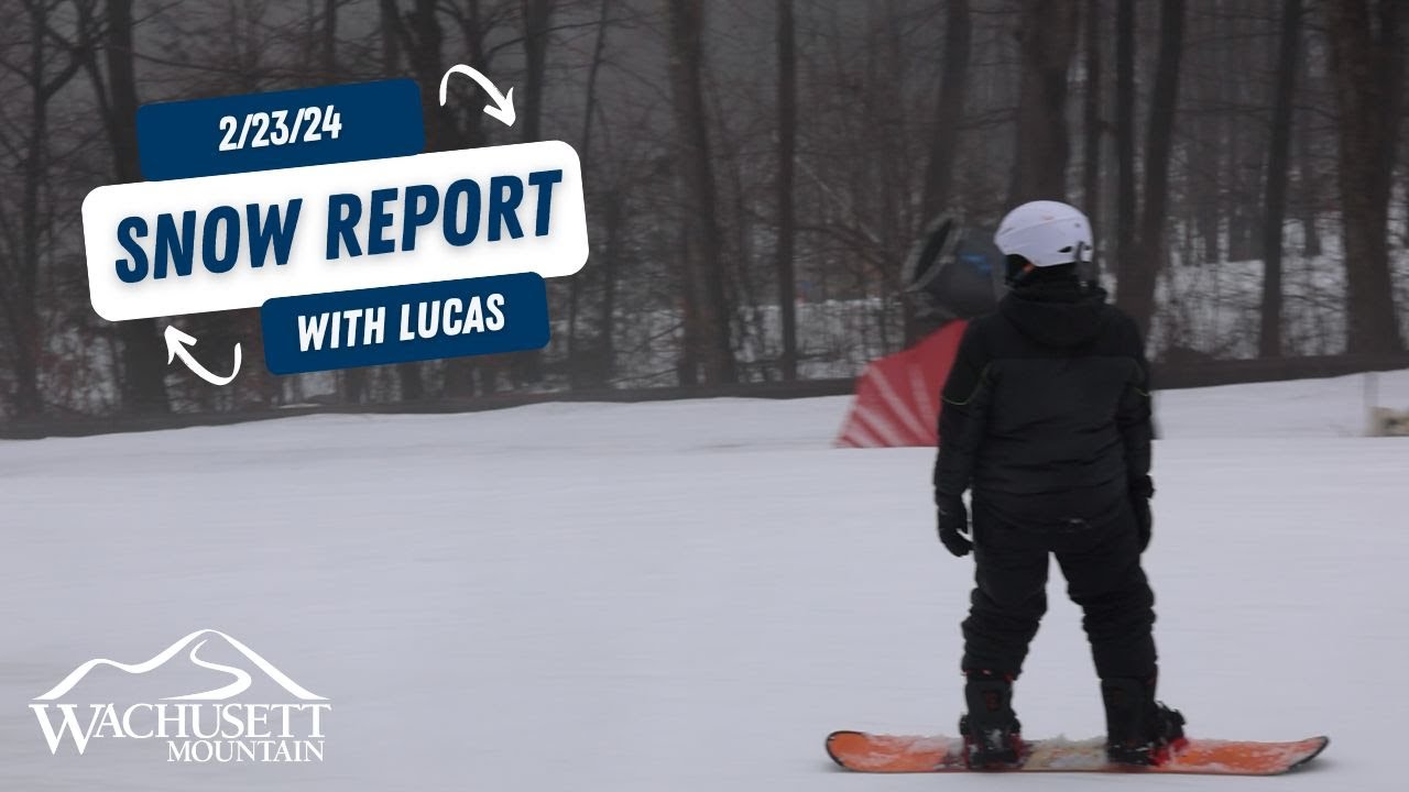 Friday February 23rd Snow Report - YouTube
