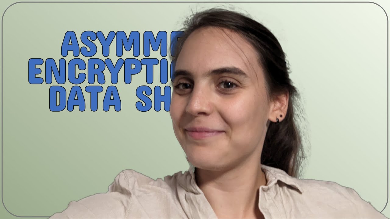 Security: Asymmetric encryption and data sharing - YouTube