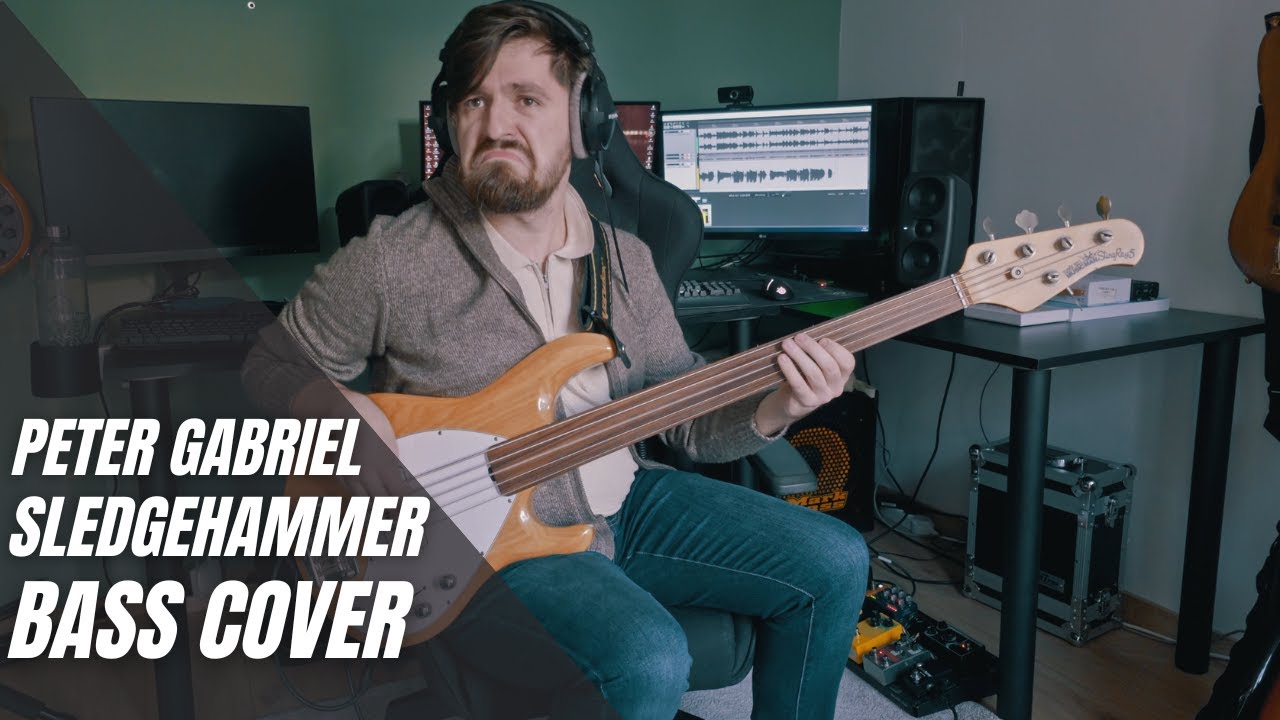 Peter Gabriel - Sledgehammer (MusicMan Stingray 5 Fretless) - YouTube
