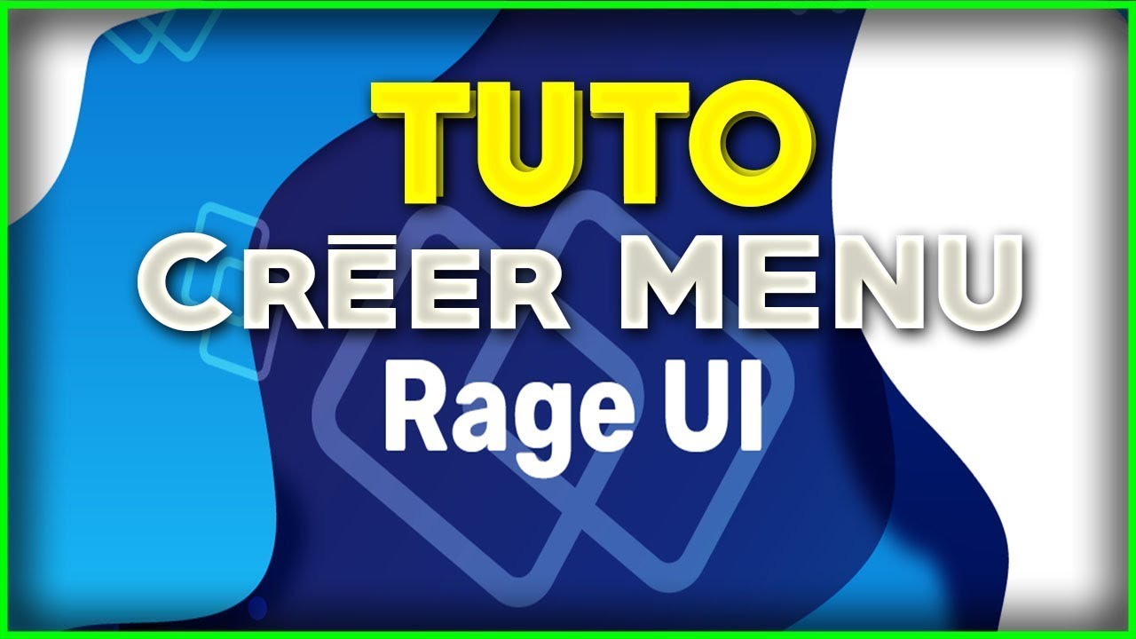 [TUTO] Comment créer un menu touches en RageUI sur FiveM - #2 [Obsolète] - YouTube
