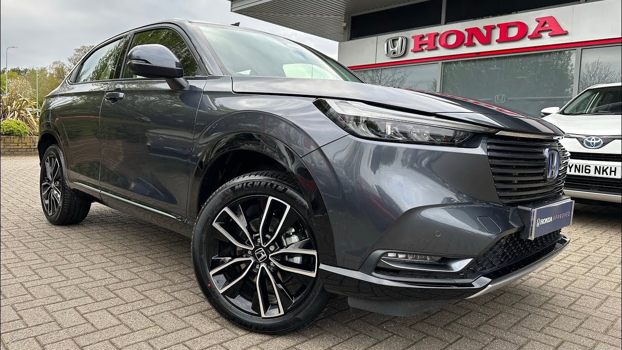 New Honda HRV Advance Meteoroid Grey 2023 - YouTube