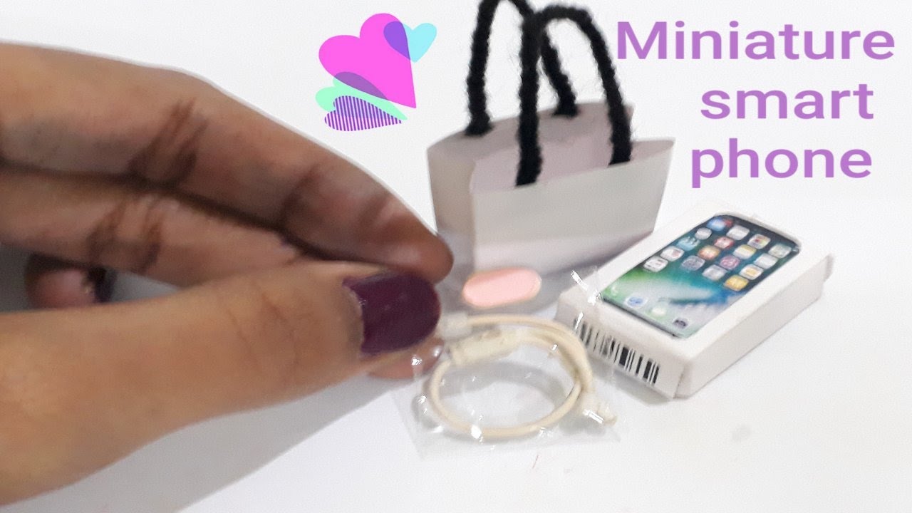 Miniature Smart Phone|How to make it in easy way - YouTube
