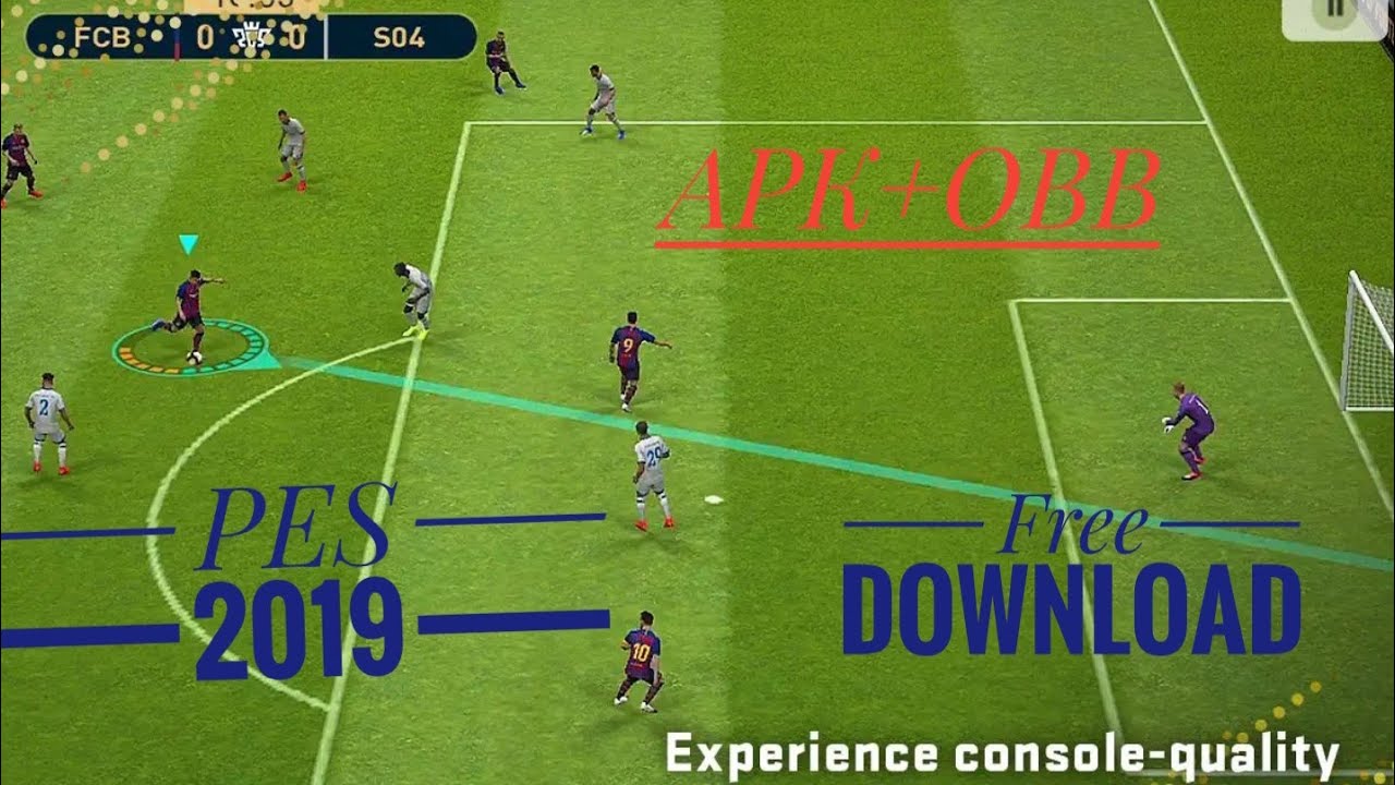 Free Download PES 2019 Apk+Obb For All Android Device - YouTube