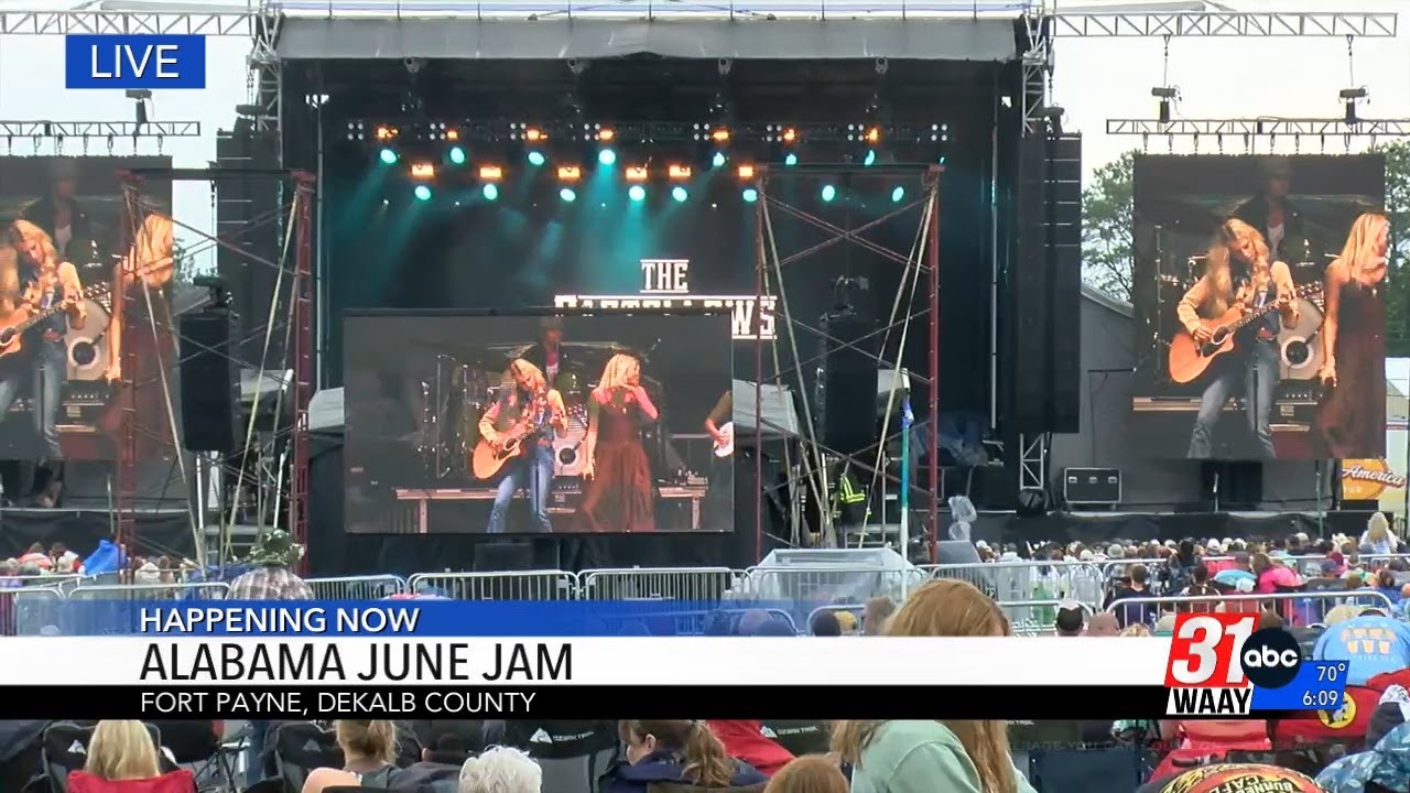 Fans Flock to Ft. Payne for June Jam - YouTube